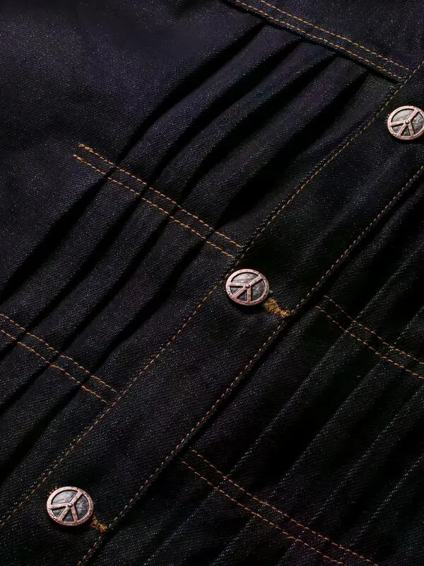 BOREDOM KILLS Spider Embellished Denim Jacket