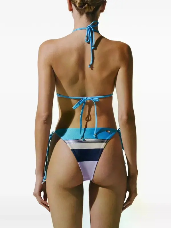 BAOBAB Zuri Ring Detail Bikini Top - Blue