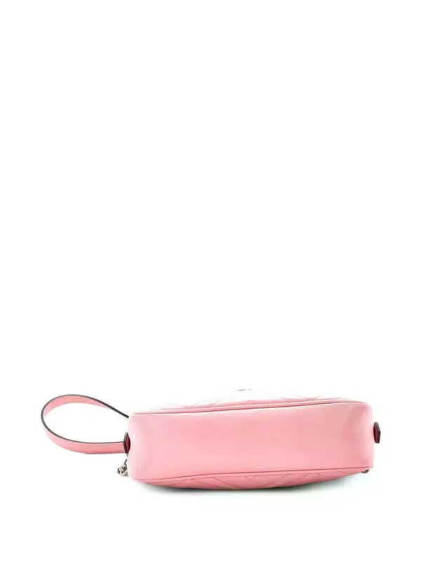 Gucci Matelassé Leather Shoulder Bag - Pink