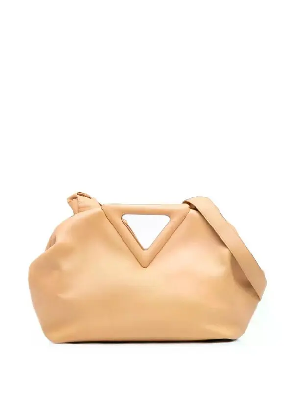 Bottega Veneta 2012-2026 Medium Leather The Point Triangle Satchel
