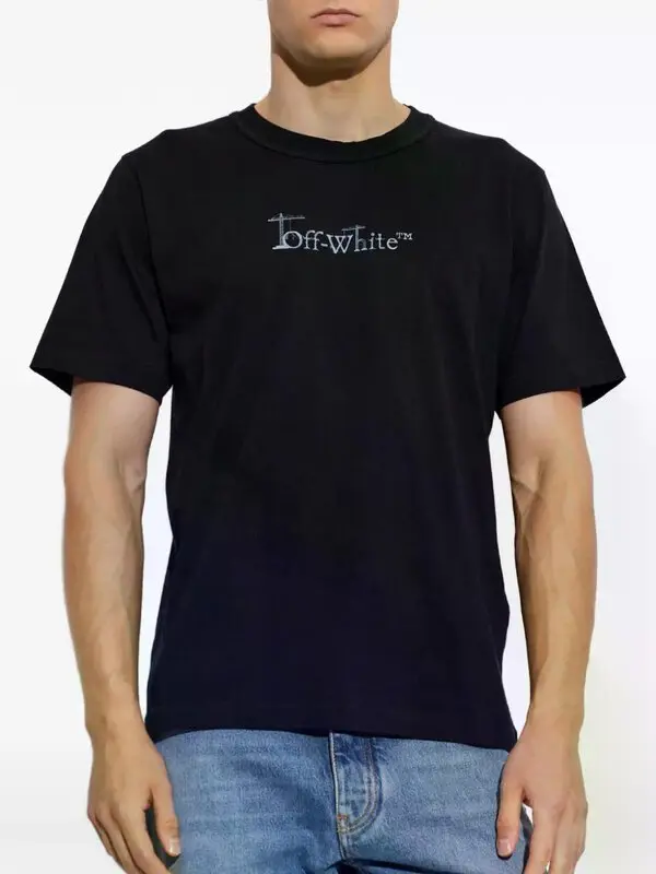 Off-White Logo-print Cotton T-shirt