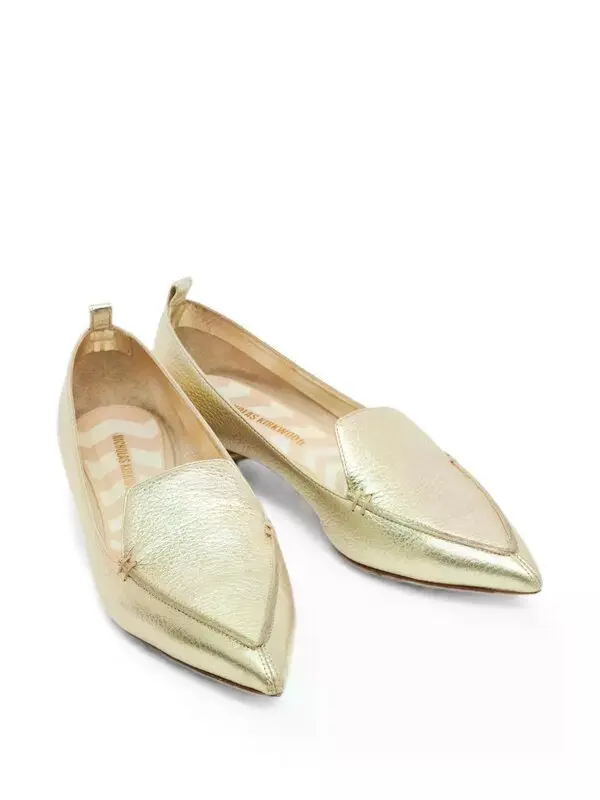 NICHOLAS KIRKWOOD Beya Pointed-toe Loafers