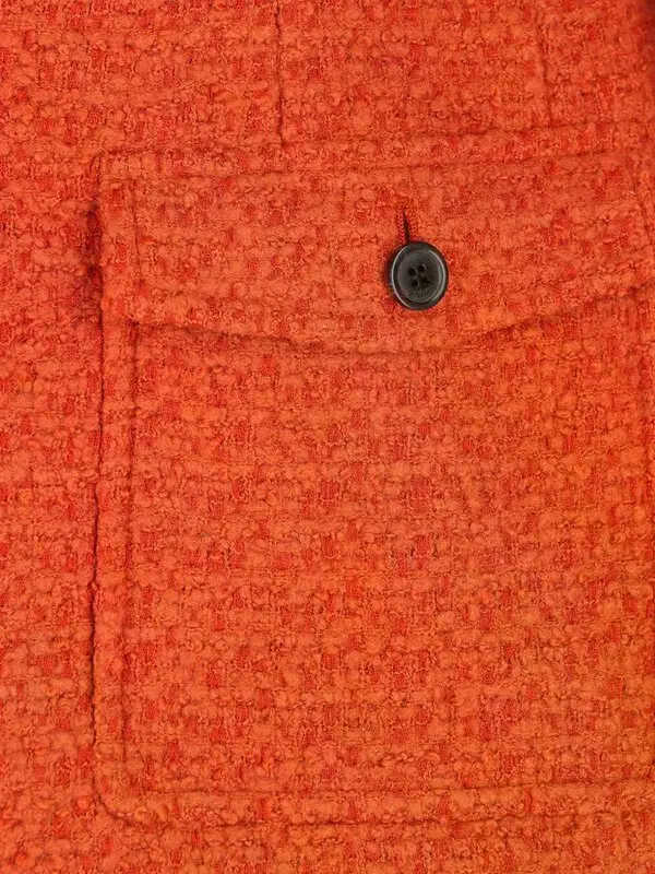 Saint Laurent Single-breasted Tweed Jacket