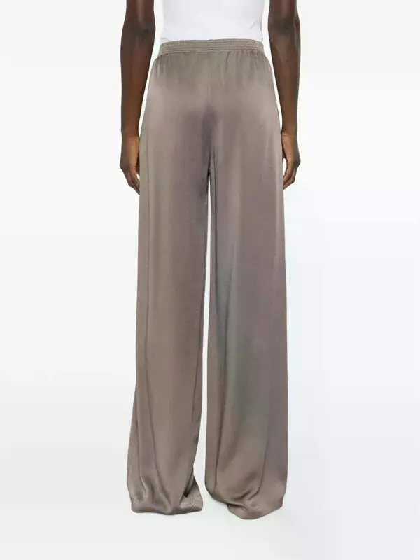 Fabiana Filippi Elasticated-waist Palazzo Pants - Grey