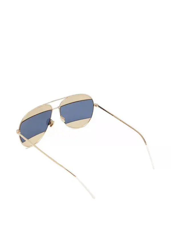 Dior Split Pilot Frame Sunglasses