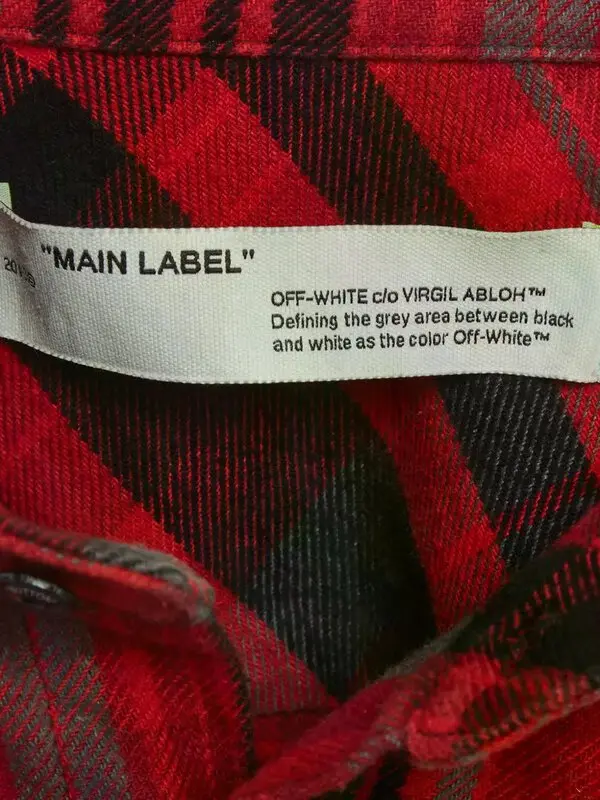 Off-White Mariana De Silva Check Shirt