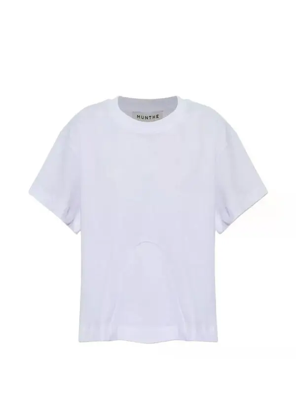 Munthe Vupiter Cotton T-shirt - White