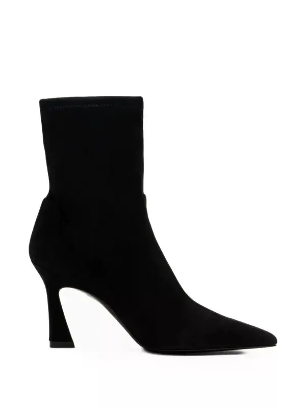 STUART WEITZMAN Vinnie Sculptural Heel Ankle Boots