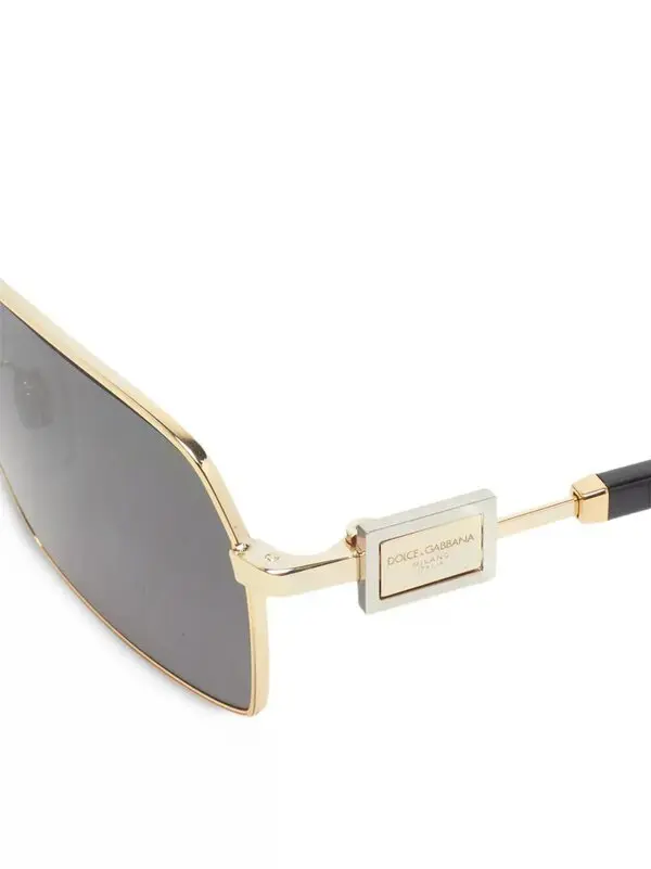 Dolce & Gabbana Geometric-frame Sunglasses