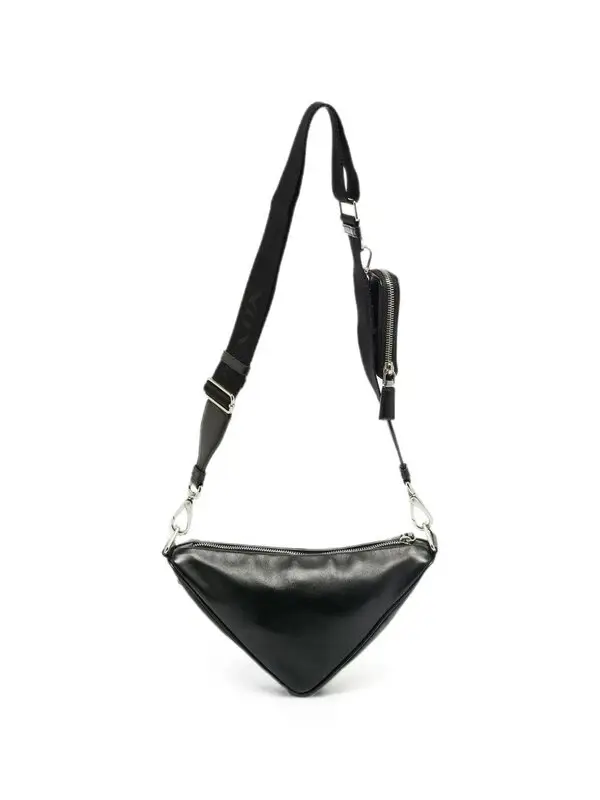Prada Triangle Leather Shoulder Bag