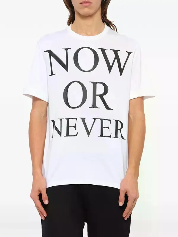Neil Barrett Slogan-print T-shirt