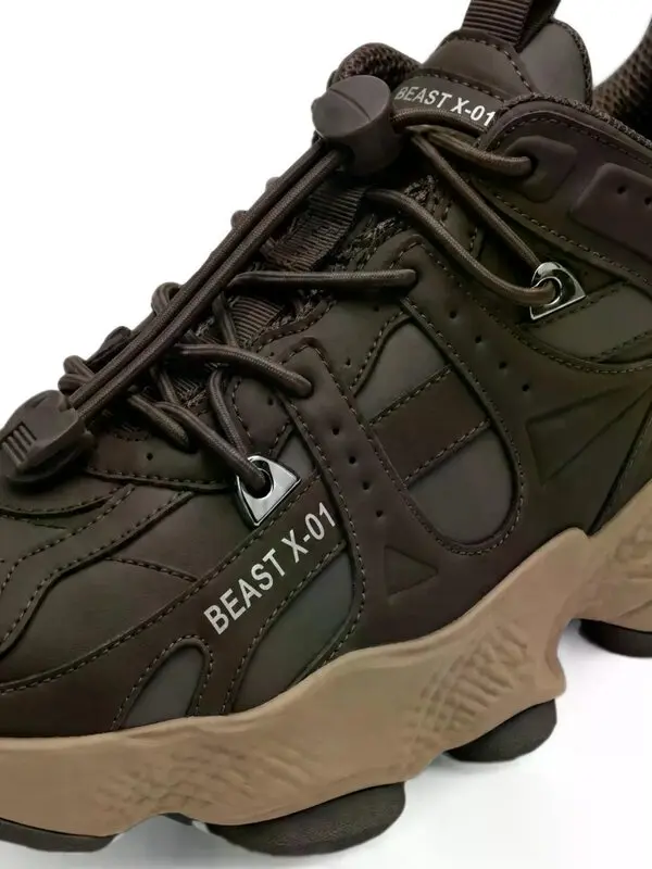 PLEIN SPORT Runner Beast X-01 Panelled Sneakers