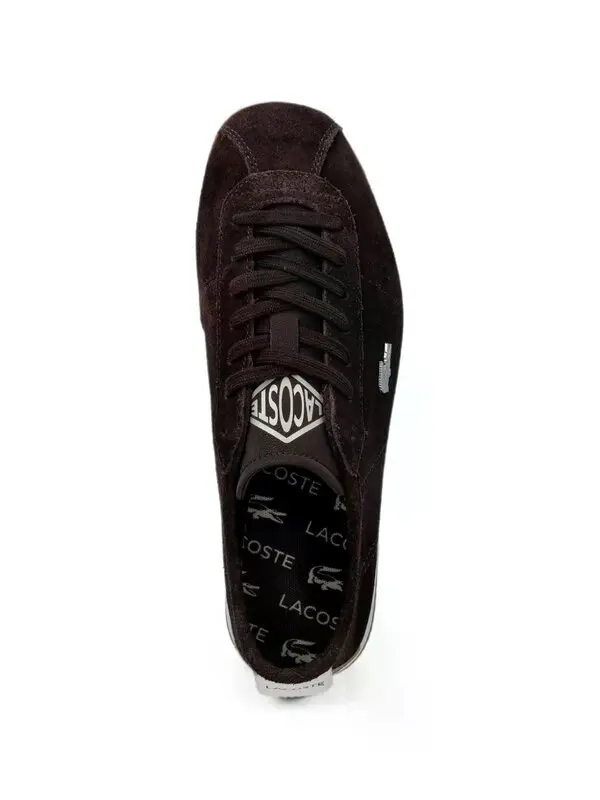 Lacoste Suede Logo-patch Sneakers