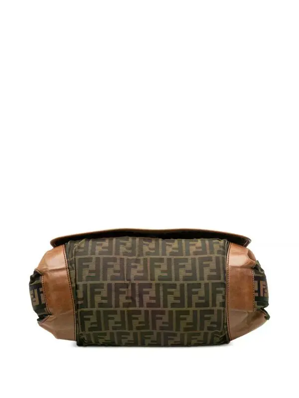 Fendi Zucca Canvas Ff Messenger Bag
