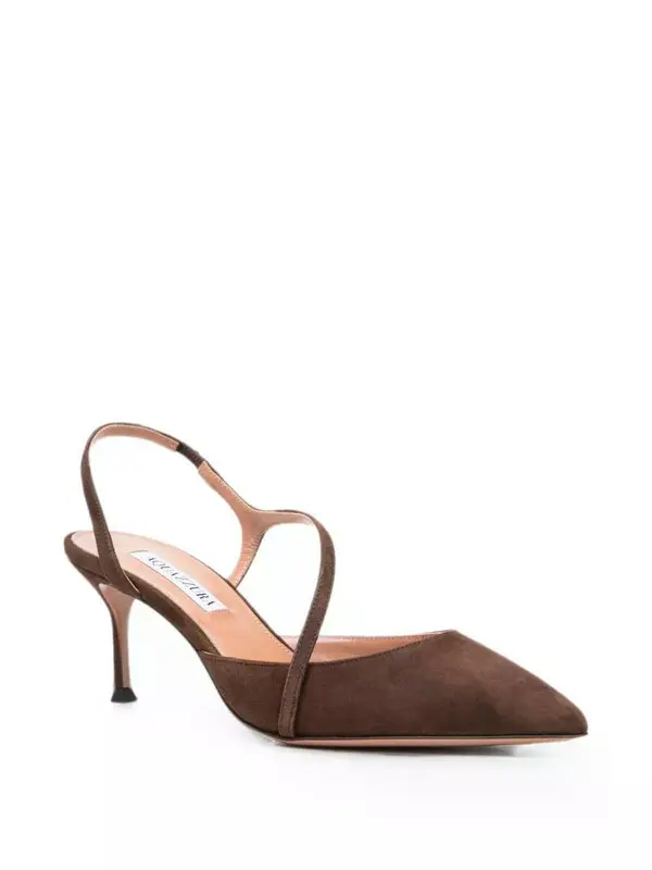 AQUAZZURA Pointed-toe Slingback Pumps