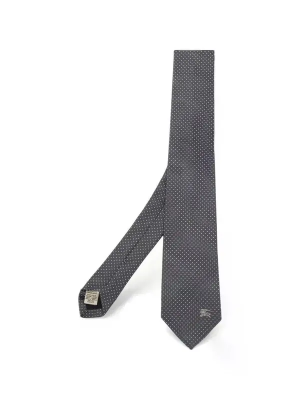 Burberry Textured Dotted Neck Tie