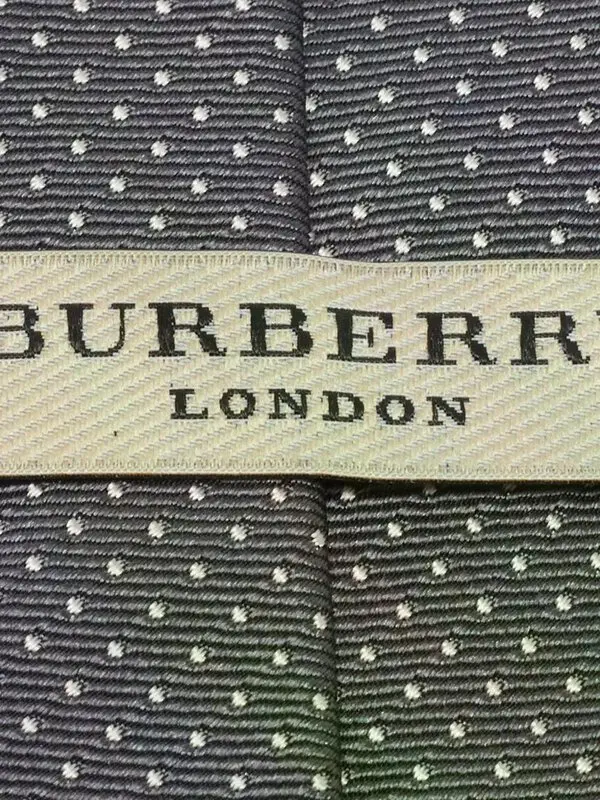 Burberry Textured Dotted Neck Tie