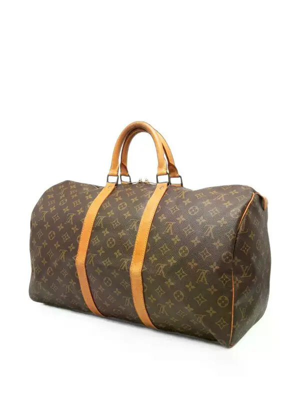 LOUIS VUITTON 1990 Monogram Keepall 50 Travel Bag
