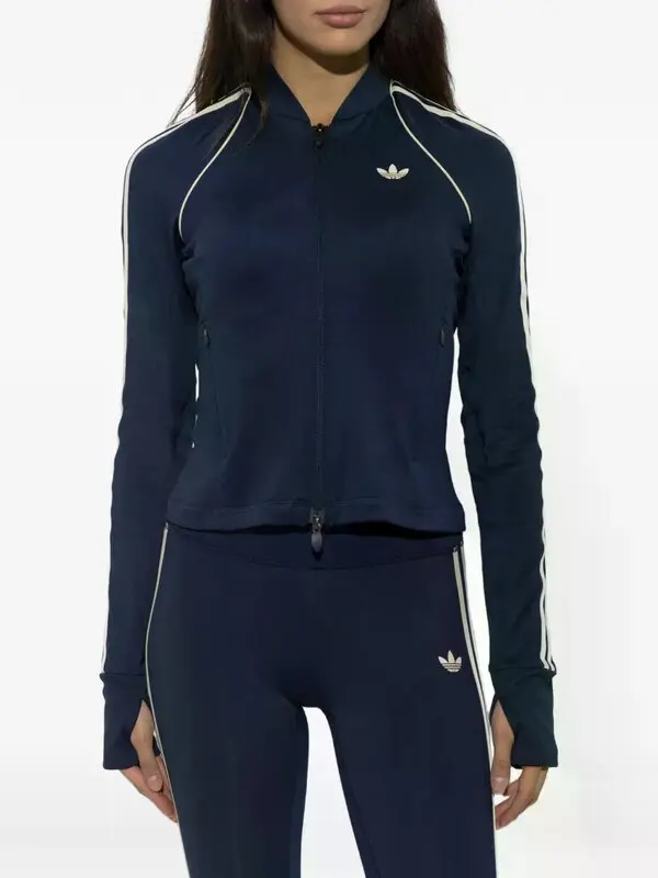 Adidas Zip-up Side Stripe Track Jacket