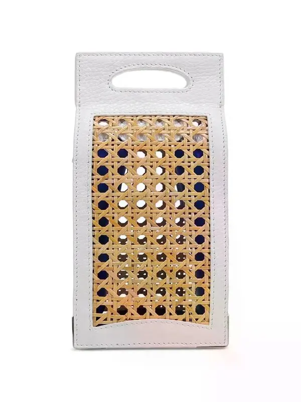 Tyler Ellis Mini Stella Wicker Tote Bag