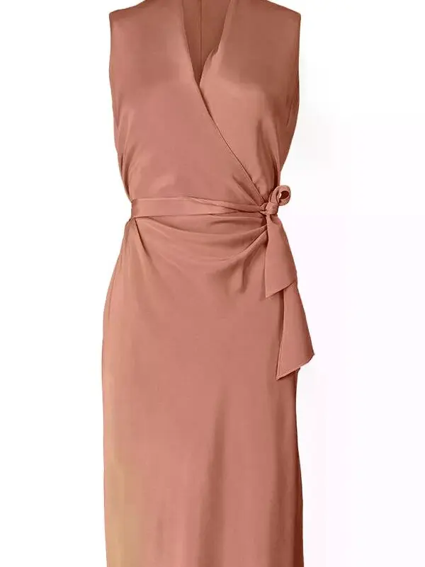 PETER COHEN Vickie Wrap-style Maxi Dress