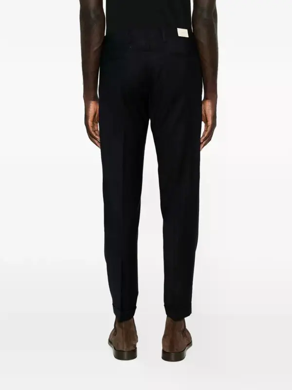 BRIGLIA 1949 Pressed-crease Turn-up Trousers