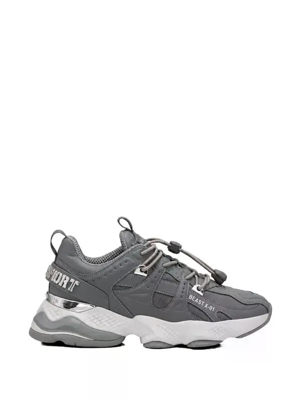 PLEIN SPORT Runner Beast X-01 Sneakers - Grey