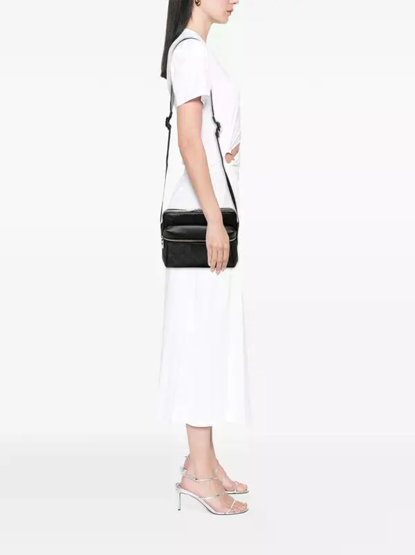 LOUIS VUITTON Monogram Taigarama Outdoor Messenger Bag - Black