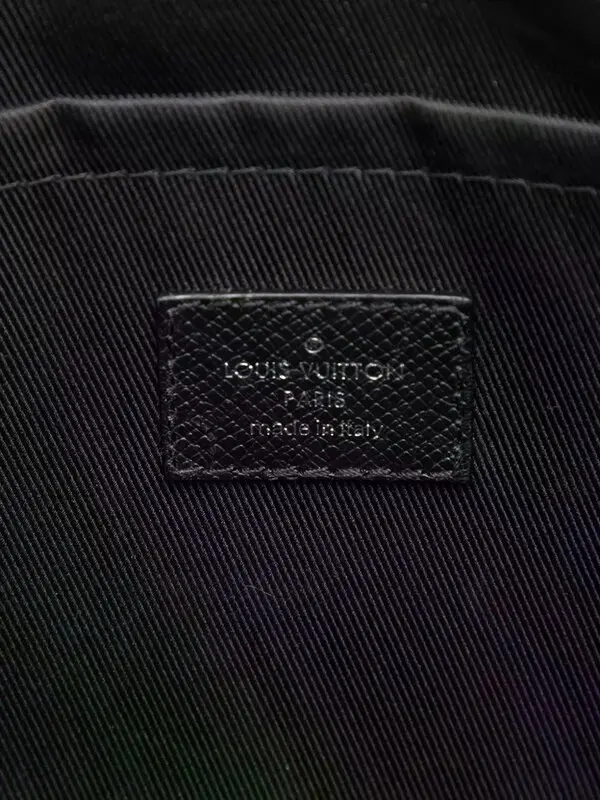 LOUIS VUITTON Monogram Taigarama Outdoor Messenger Bag - Black