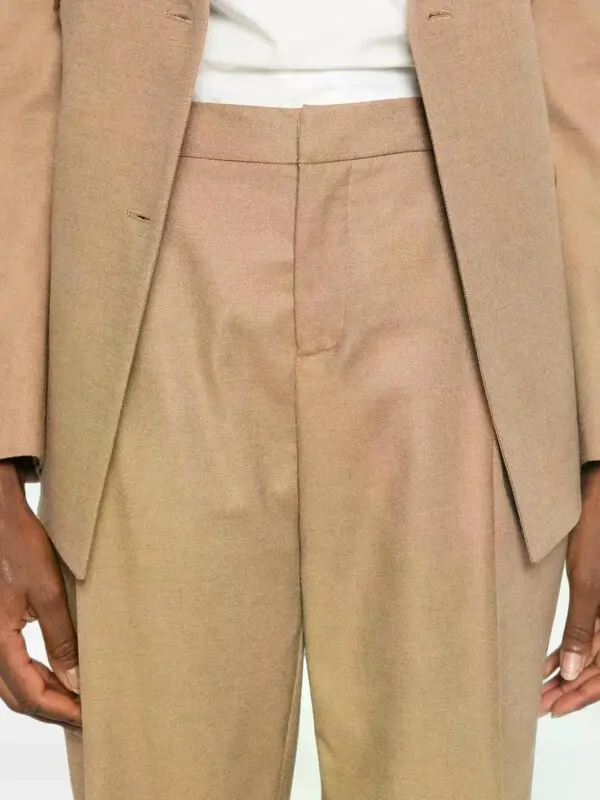 LE SULLY STUDIO Pressed-crease Tailored Trousers