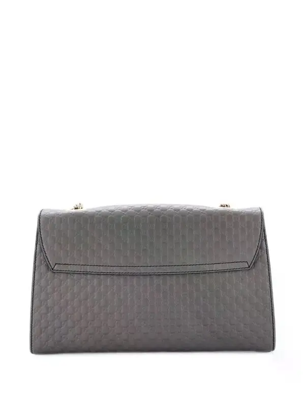 Gucci Emily Chain Flap Bag Microguccissima Leather Medium Shoulder Bag