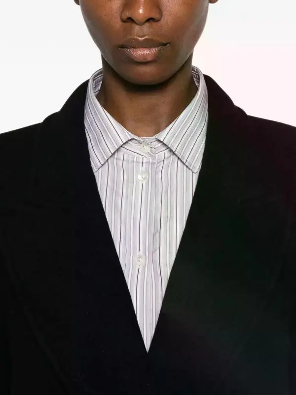 LE SULLY STUDIO Double-breasted Peak-lapel Coat
