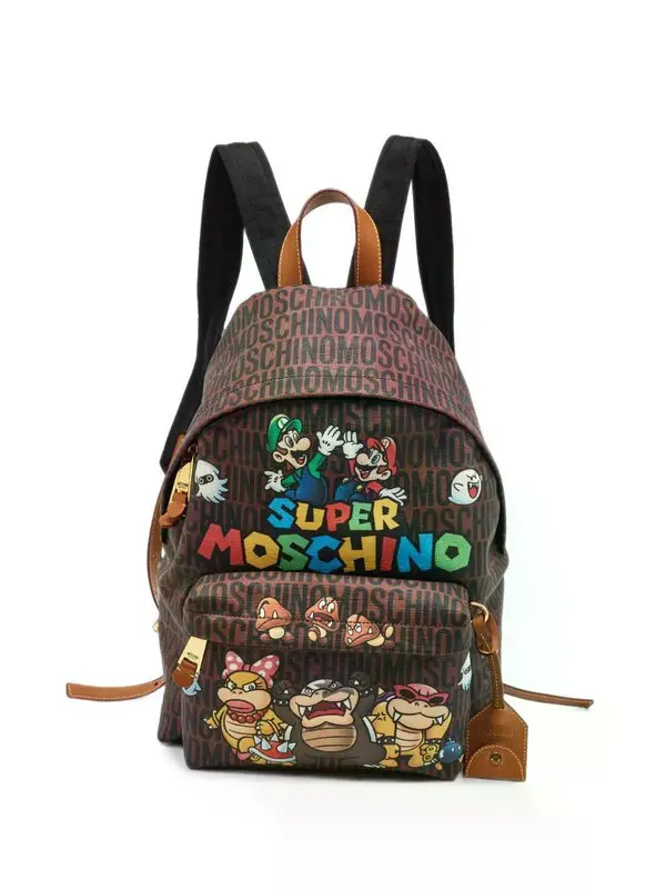 Moschino Super Logo-print Backpack