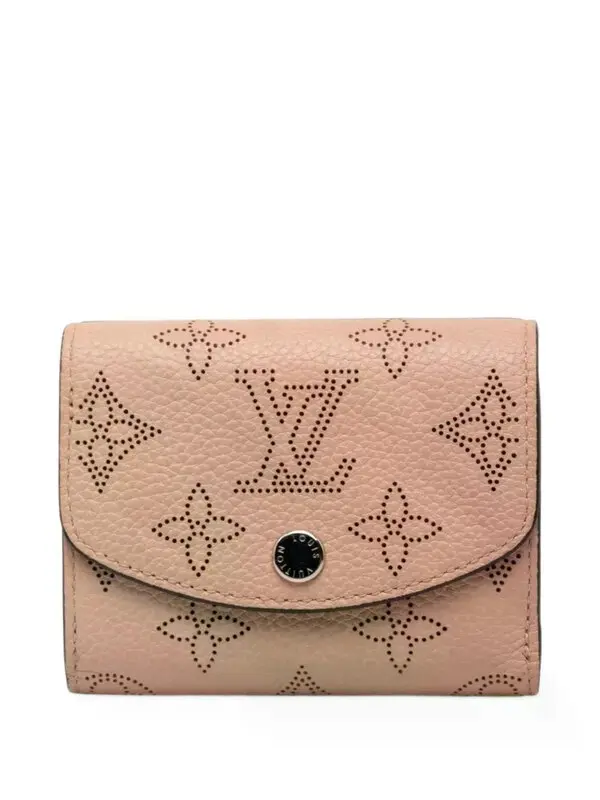 LOUIS VUITTON 2019 Monogram Mahina Iris Xs Small Wallets - Pink