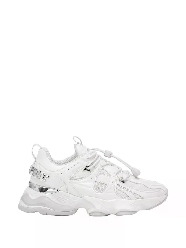 PLEIN SPORT Runner Beast X-01 Panel Sneakers - White