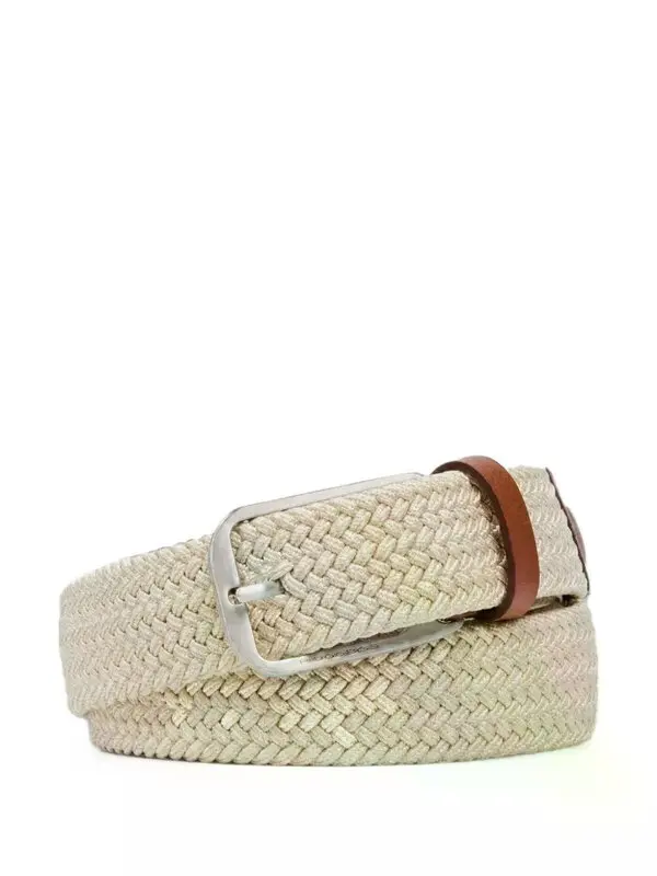 PIQUADRO Braided Buckle Belt