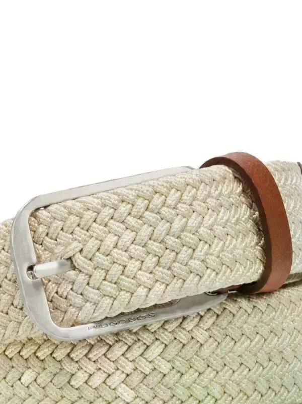 PIQUADRO Braided Buckle Belt
