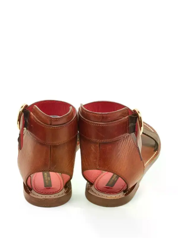 LOUIS VUITTON Ocean Drive Buckle-fastening Flat Sandals