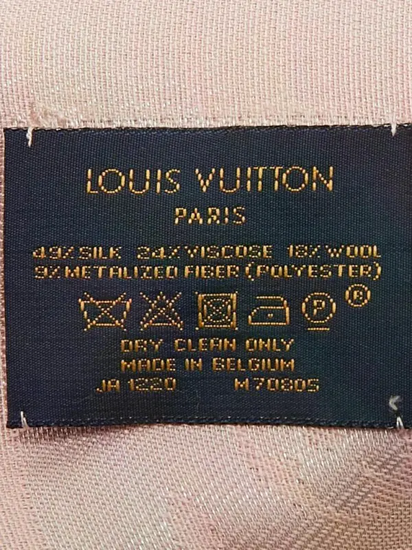 LOUIS VUITTON Square-shape Scarf