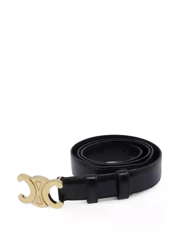 Celine Triomphe Buckle Belt
