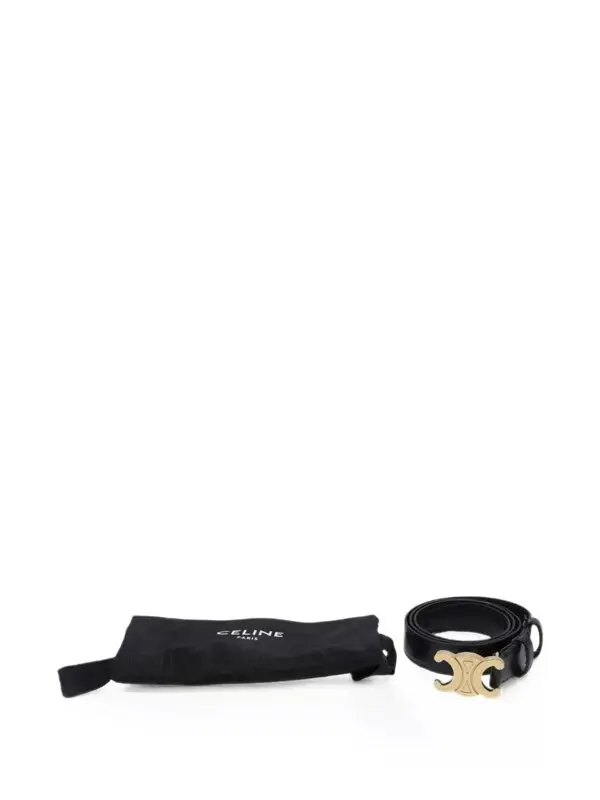 Celine Triomphe Buckle Belt