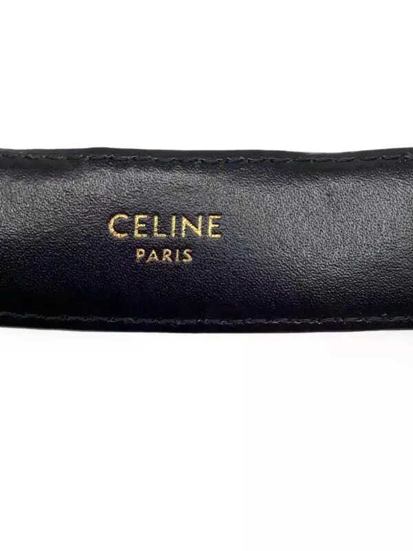 Celine Triomphe Buckle Belt