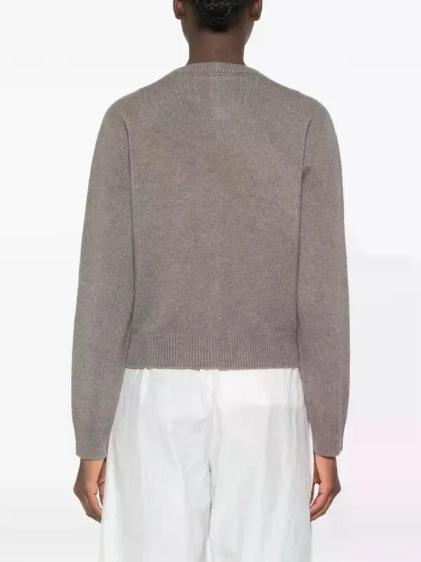 Fabiana Filippi Embellished Cardigan - Grey