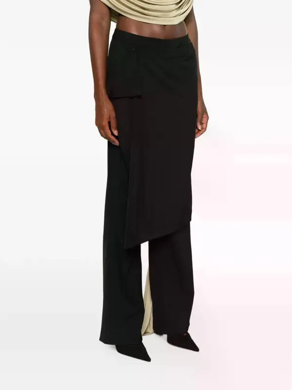 LE SULLY STUDIO Layered-panel Tailored Trousers