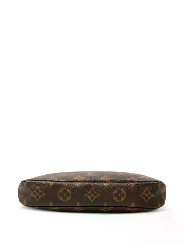 LOUIS VUITTON 1999 Monogram Pochette Accessoires Shoulder Bag - Brown