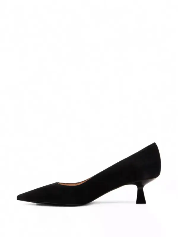 STUART WEITZMAN Sculpt Pointed-toe Pumps - Black