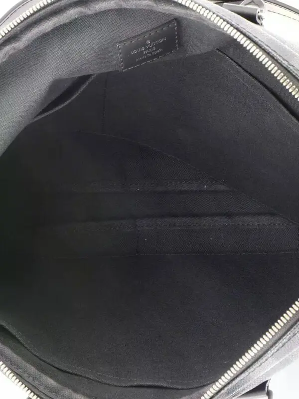 LOUIS VUITTON Porte-documents Voyage Damier Graphite Pm Briefcase - Black