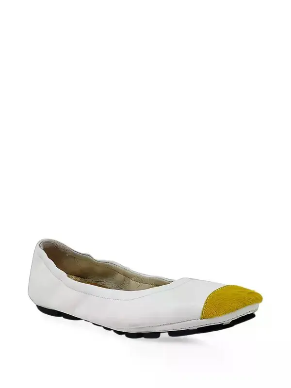 Moda Calf Hair-tip Ballet Flats
