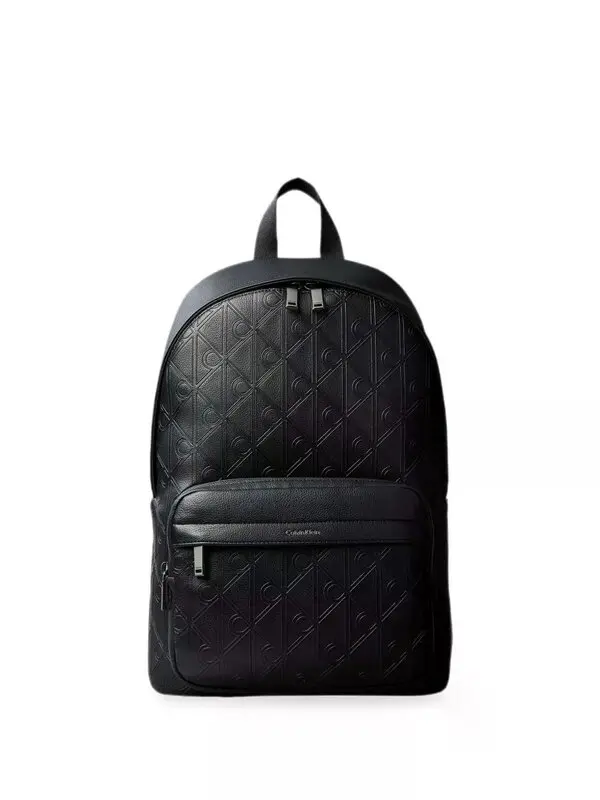 Calvin Klein Monogram Embossed Backpack