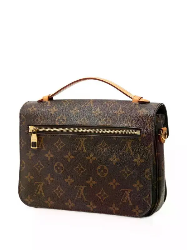 LOUIS VUITTON 2016 Monogram Pochette Metis Satchel